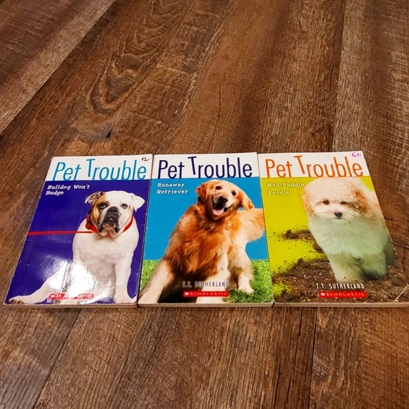 Scholastic | Other | Pet Trouble Summer Reading Scholastic 3 Book Set ...